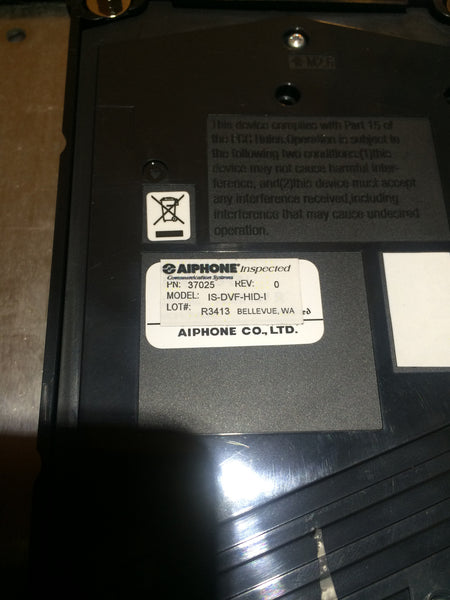 New Aiphone Video Intercom Door Station iClass Smart Read – Laptop ...